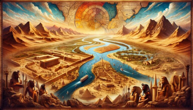 Mapas del Río Nilo: guía completa para tu viaje a Egipto - VIAJAR A EGIPTO