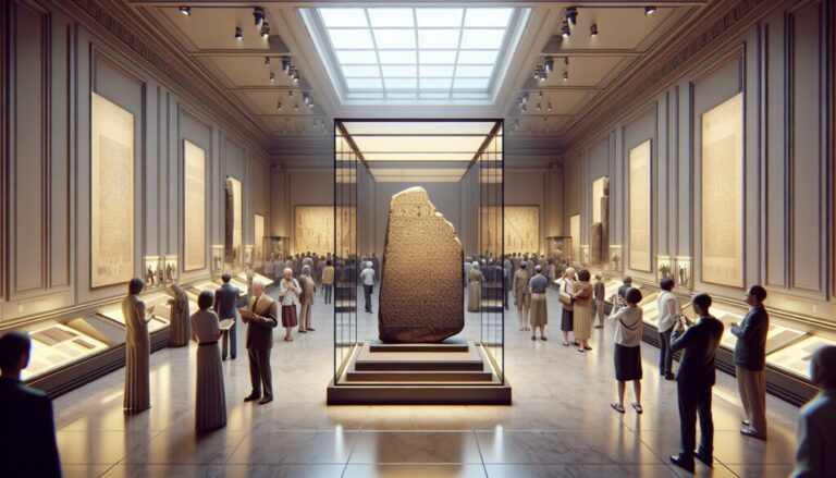 ¿Dónde está la Piedra Rosetta? Te lo contamos y su travesía histórica ...